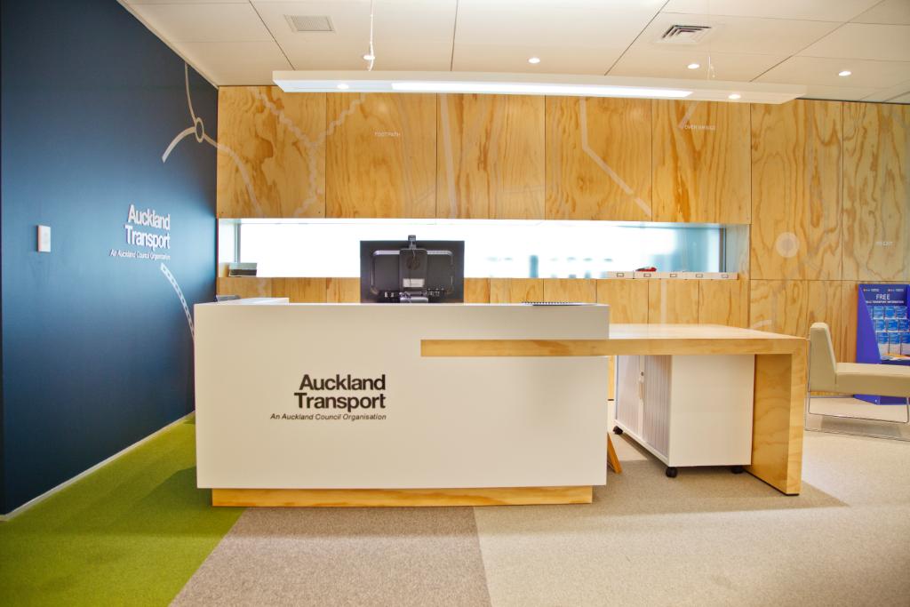 Auckland Transport - Concierge Displays