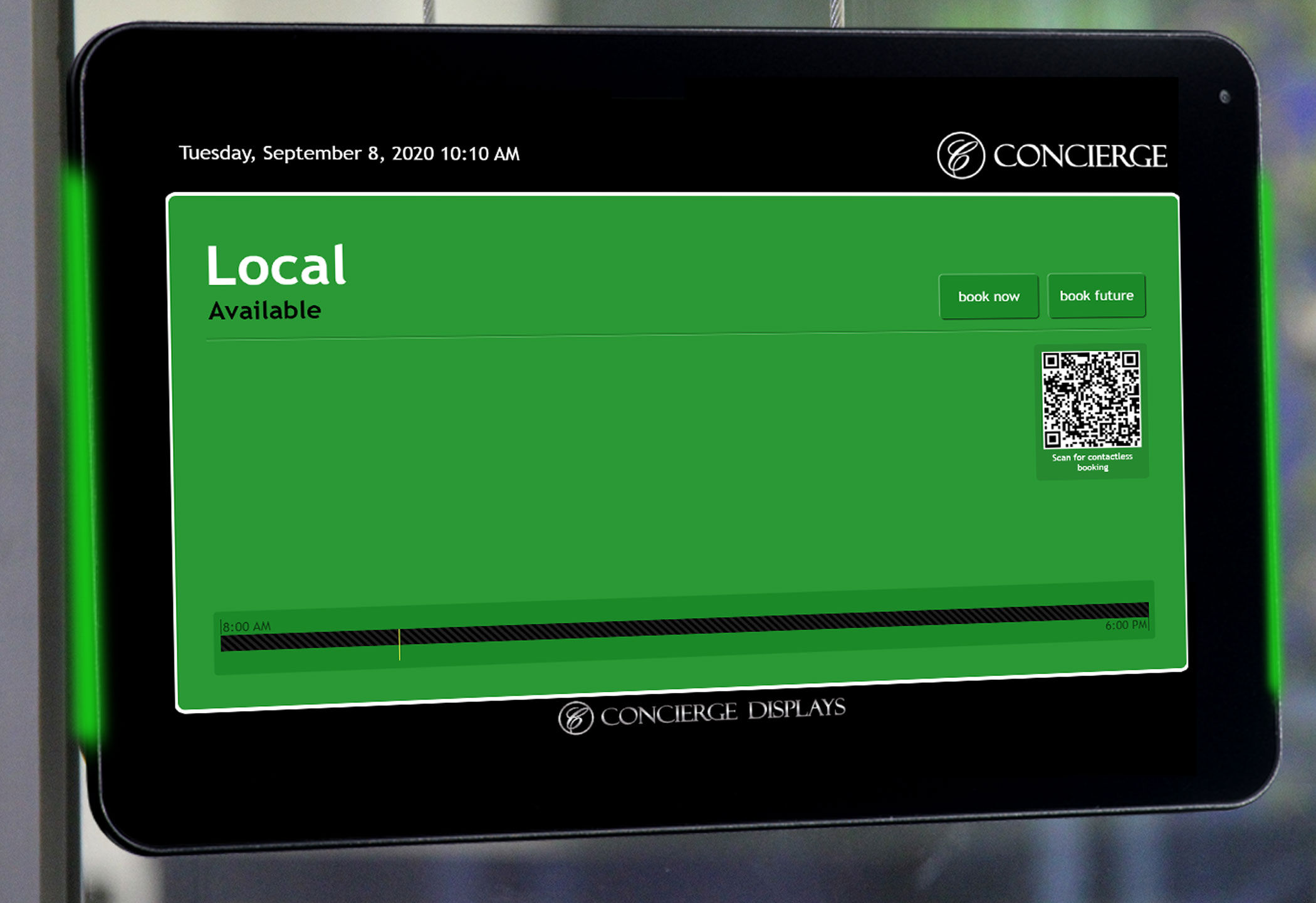 New QR Code Feature - Contactless Control - Concierge Displays